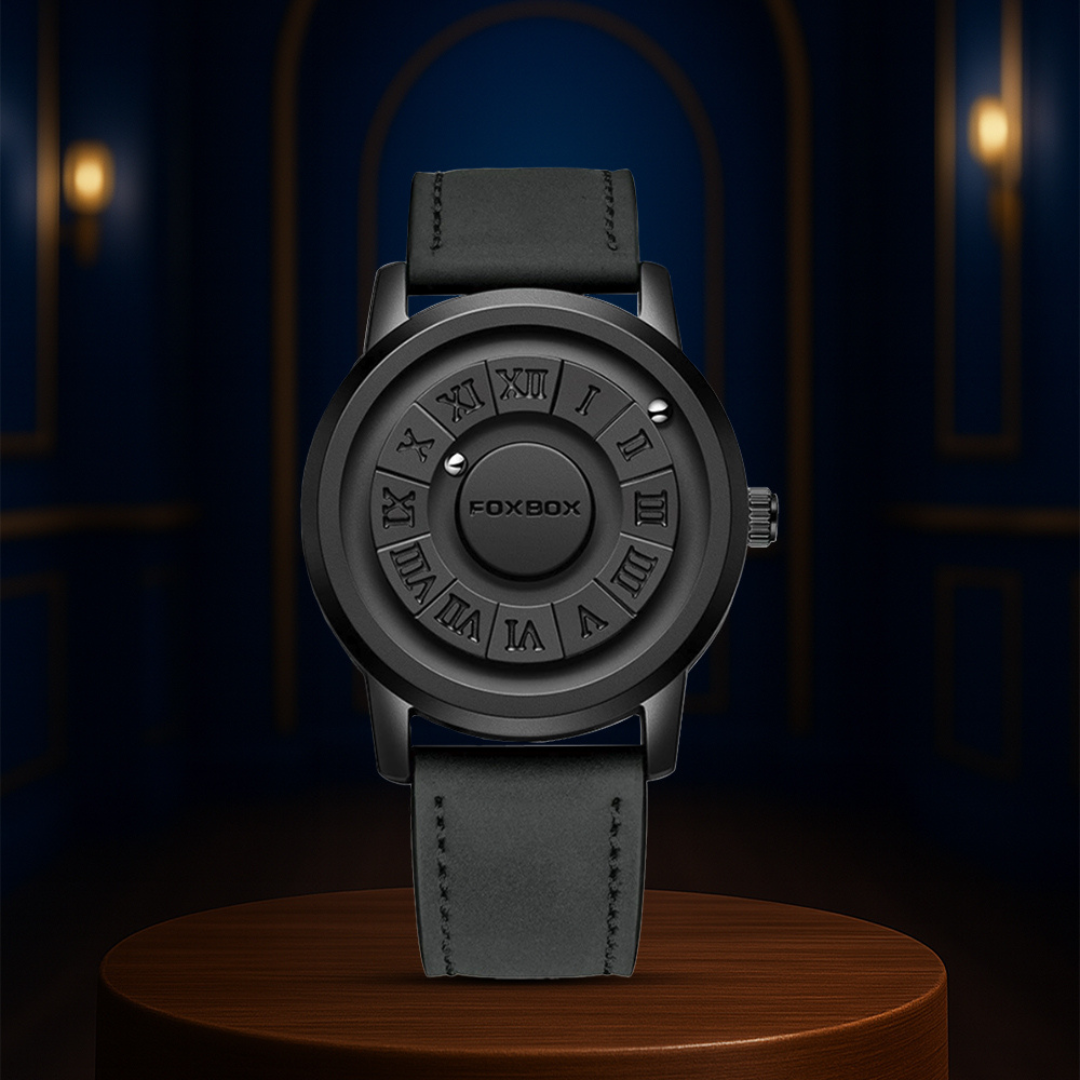 Max | Men's Stylish Black Dial Casual Wristwatch – AnaMade