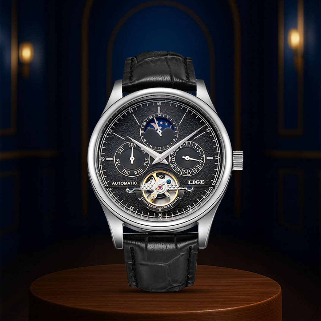 Samuel | Mechanical Watch with Calendar Display | 43mm – AnaMade