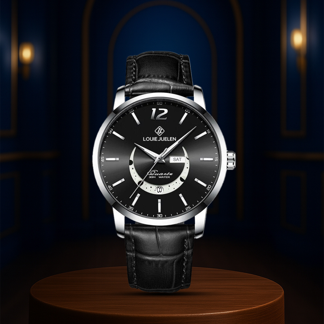 Sebastian | Classic Moon Phase Watch – AnaMade
