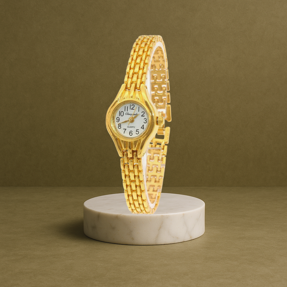 Women's gold mini luxury watch – AnaMade