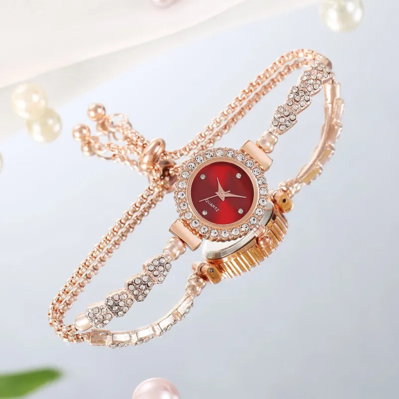 Luxury Gold Women’s Bracelet Watch – AnaMade